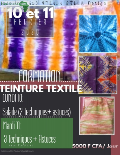 Formations professionnelles Formation en teinture textile Littoral ...