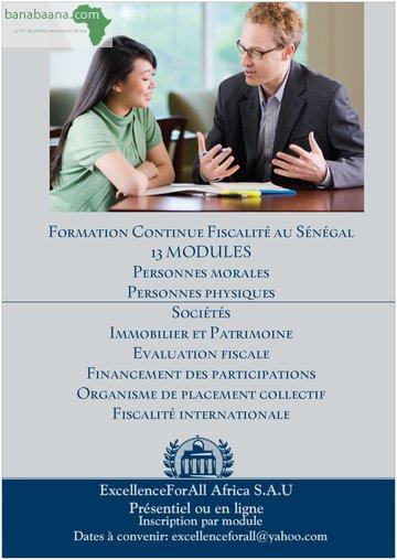 Formations professionnelles FORMATION CONTINUE SUR LA FISCALITÉ AU ...