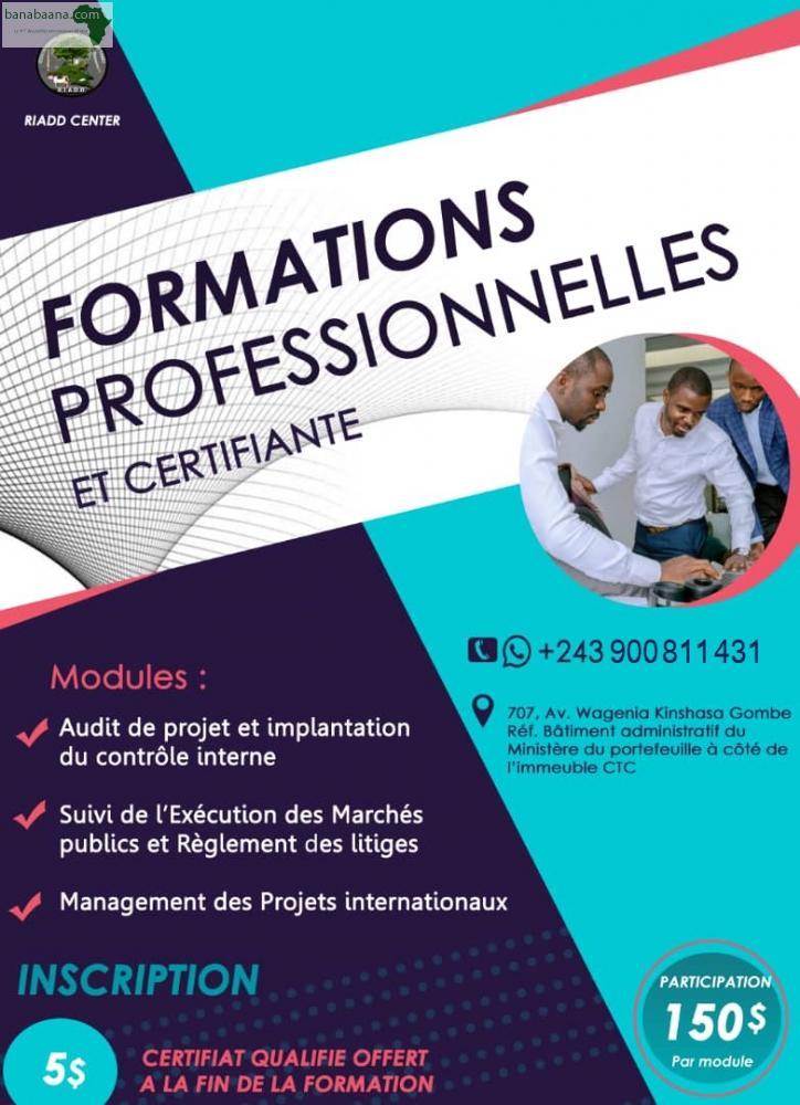 Formations professionnelles FORMATIONS PROFESSIONNELLES CERTIFIANTES ...